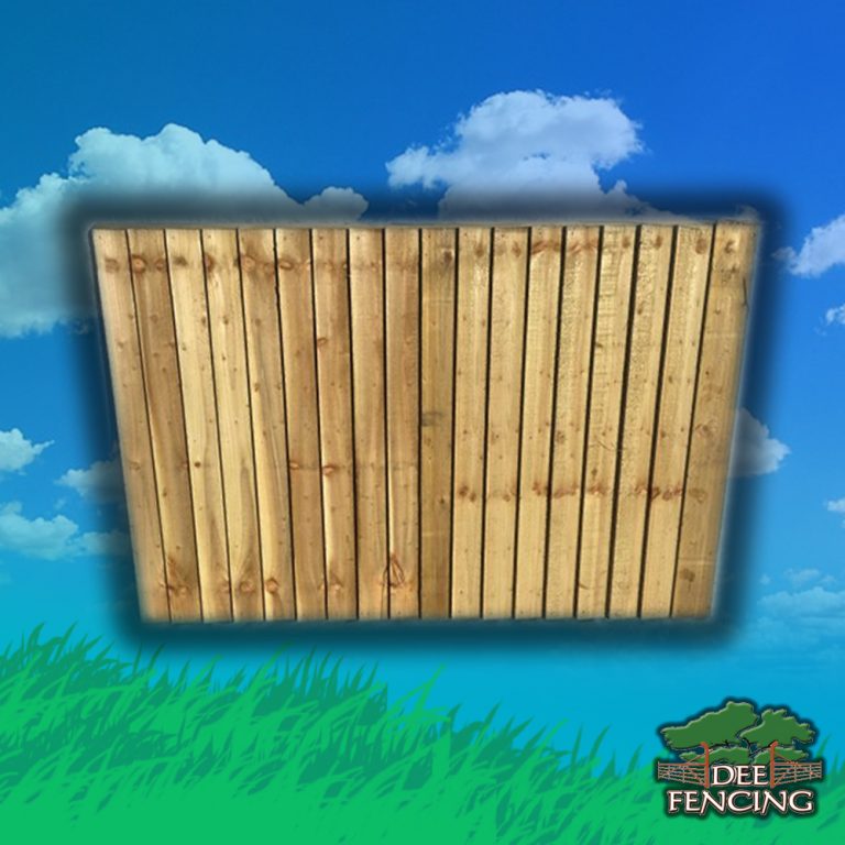 Vertical Board Panel 6’ X 4’ - Dee Fencing